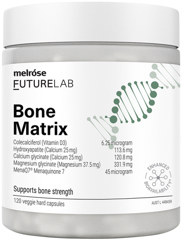Melrose FutureLab Bone Matrix 120 Vegeterian Capsules – Health Co