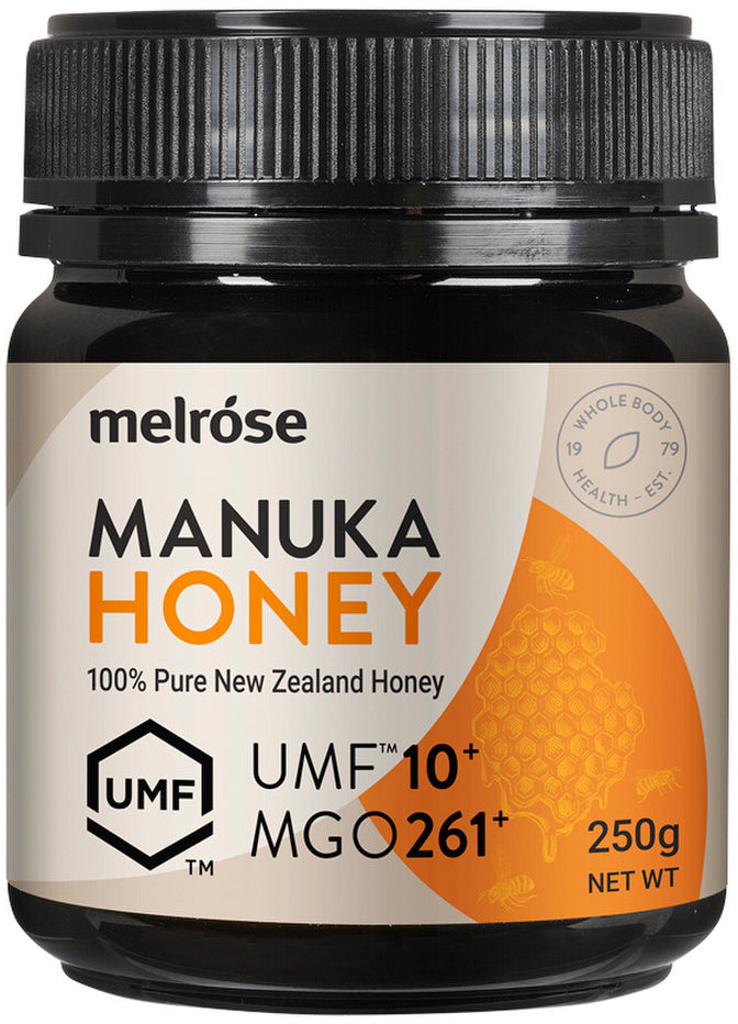 Melrose Manuka Honey MGO 261+ (UMF 10+) 250g – Health Co