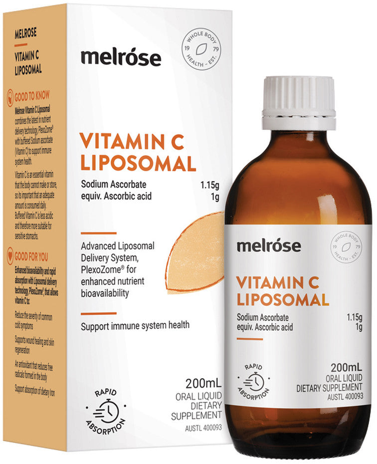 Melrose Liposomal Vitamin C Oral Liquid 200ml – Health Co