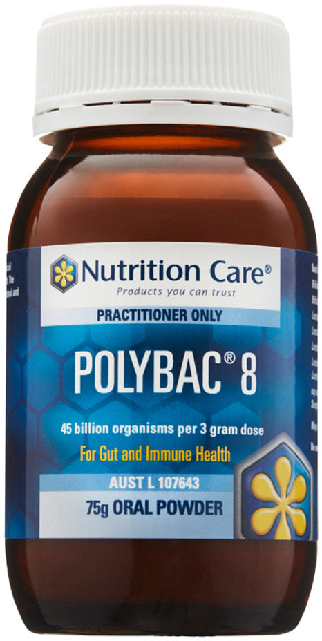Nutrition Care Polybac 8 Oral Powder 75g – Health Co