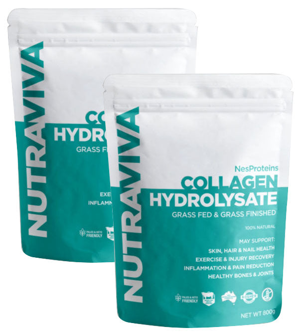 Nutraviva Collagen Hydrolysate Bundle Pack (800g x 2) – Health Co