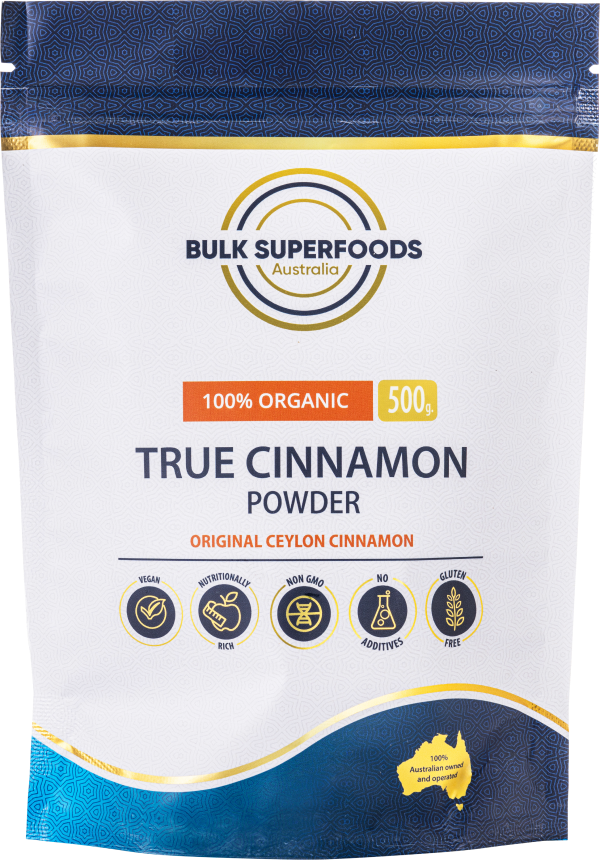 True Cinnamon Powder by Bulk Superfoods 500g – Health Co