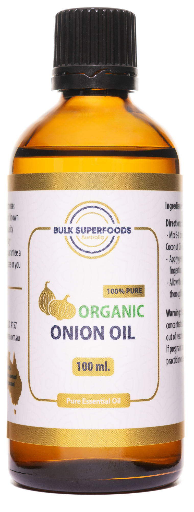 Organic Onion Oil By Bulk Super Foods – Health Co