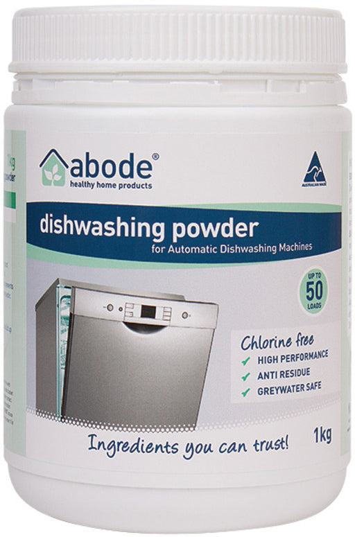 Abode Dishwashing Powder (for Automatic Dishwashing Machines) 1kg ...