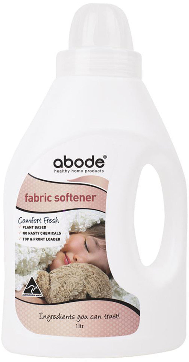 Abode Fabric Softener (Front & Top Loader) Comfort Fresh 1L – Health Co