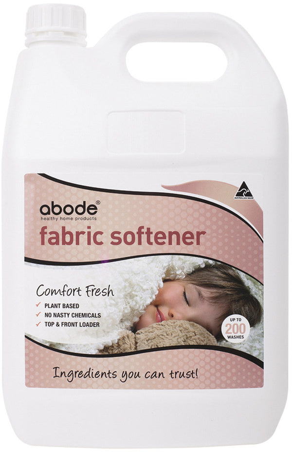 Abode Fabric Softener (Front & Top Loader) Comfort Fresh 4L – Health Co