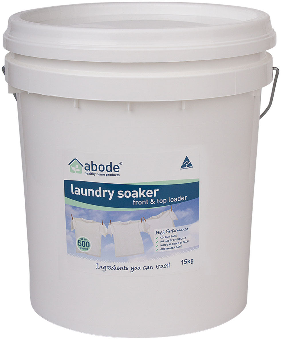 Abode Laundry Soaker (Front & Top Loader) High Performance Bucket 15kg ...