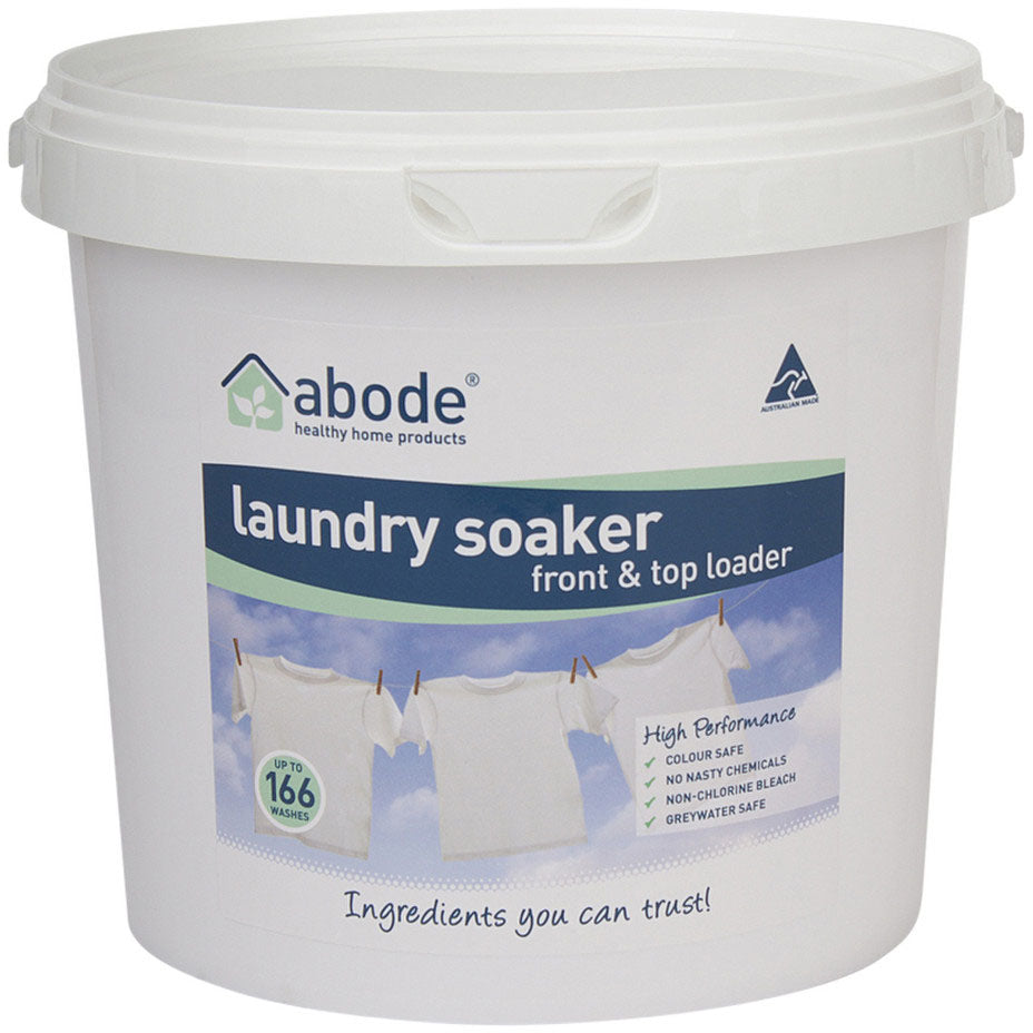Abode Laundry Soaker (Front & Top Loader) High Performance Bucket 4kg ...