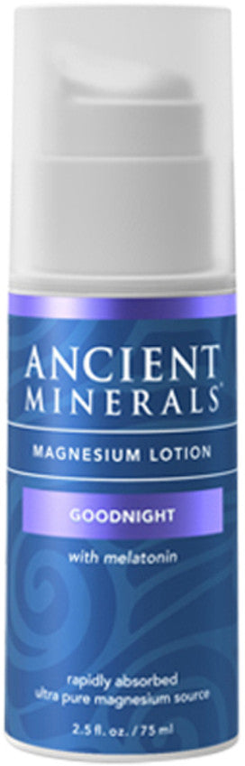 Ancient Minerals Magnesium Good Night Melatonin Lotion 75ml – Health Co