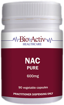 BioActiv Healthcare NAC Pure 600mg 90 Capsules – Health Co