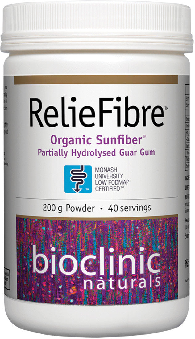 Bioclinic Naturals RelieFibre (Organic Sunfiber PHGG) 200g – Health Co