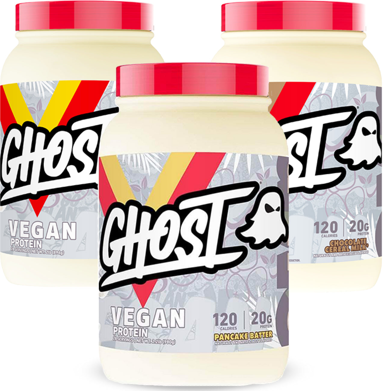 Ghost Vegan Protein Bundle of 3 – Health Co