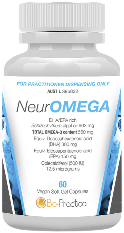 Bio-Practica NeurOMEGA 60 Vegetable Capsules – Health Co