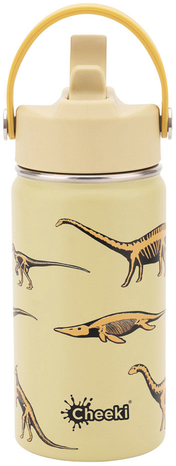 Cheeki Insulated Bottle Kids Dinosaur 400ml – Health Co