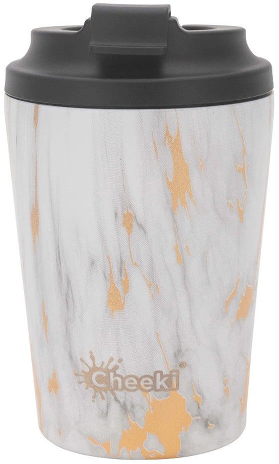 Cheeki Insulated Coffee Cup Marble 350ml – Health Co