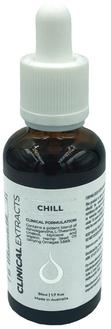 Clinical Extracts Clinical Formulation Chill 50ml – Health Co