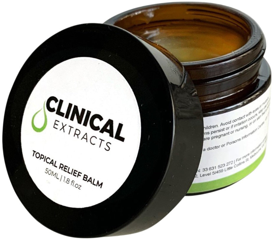 Clinical Extracts Topical Relief Balm 50ml – Health Co