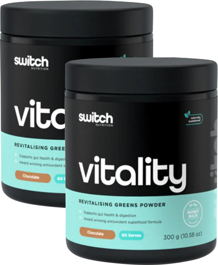 Switch Nutrition Vitality Switch Powder Bundle Pack (60 Serve x 2 ...