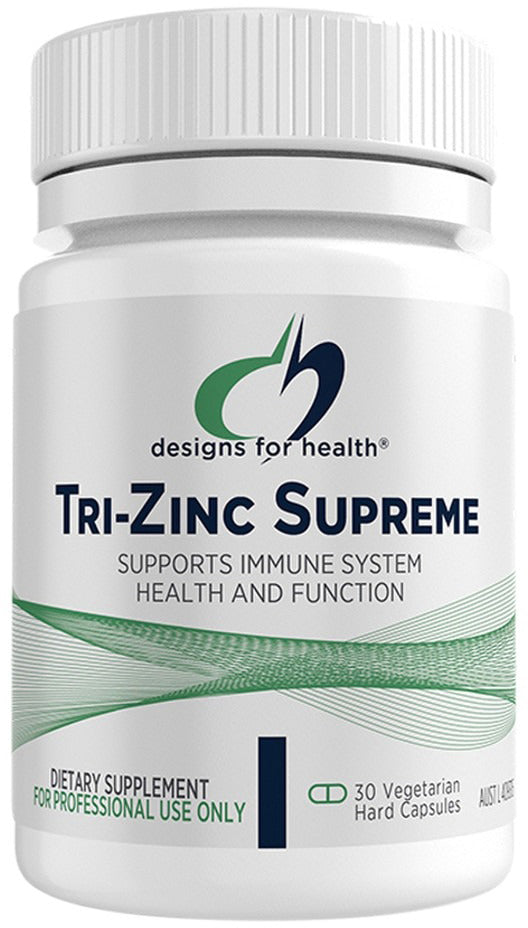 Designs For Health Tri-Zinc Supreme 30vc – Health Co