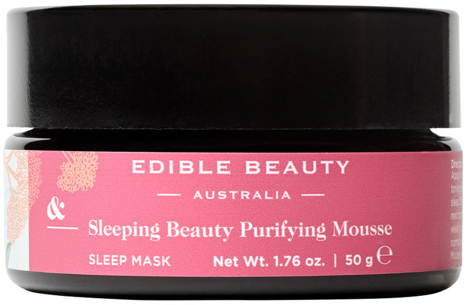 Edible Beauty Australia & Sleeping Beauty Purifying Mousse - Sleep Mas ...