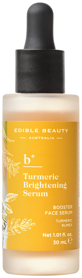 Edible Beauty Australia B+ Turmeric Brightening Booster Serum 30ml ...