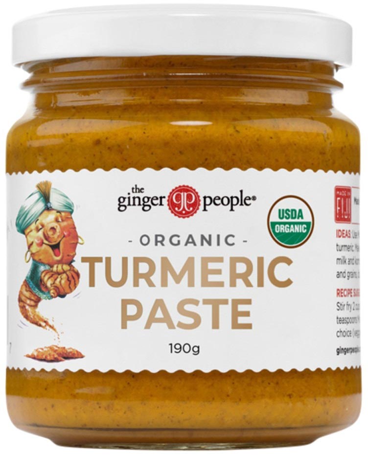 The Ginger People Organic Turmeric Paste 190g – Health Co