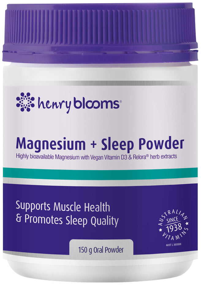 H.Blooms Magnesium Plus Sleep Powder 150g – Health Co