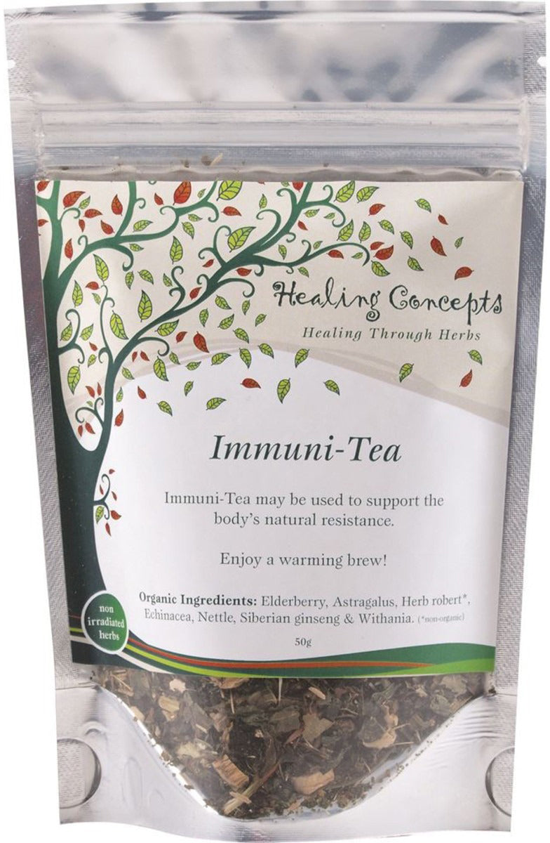 Healing Concepts Organic Blend Immuni-Tea 50g – Health Co