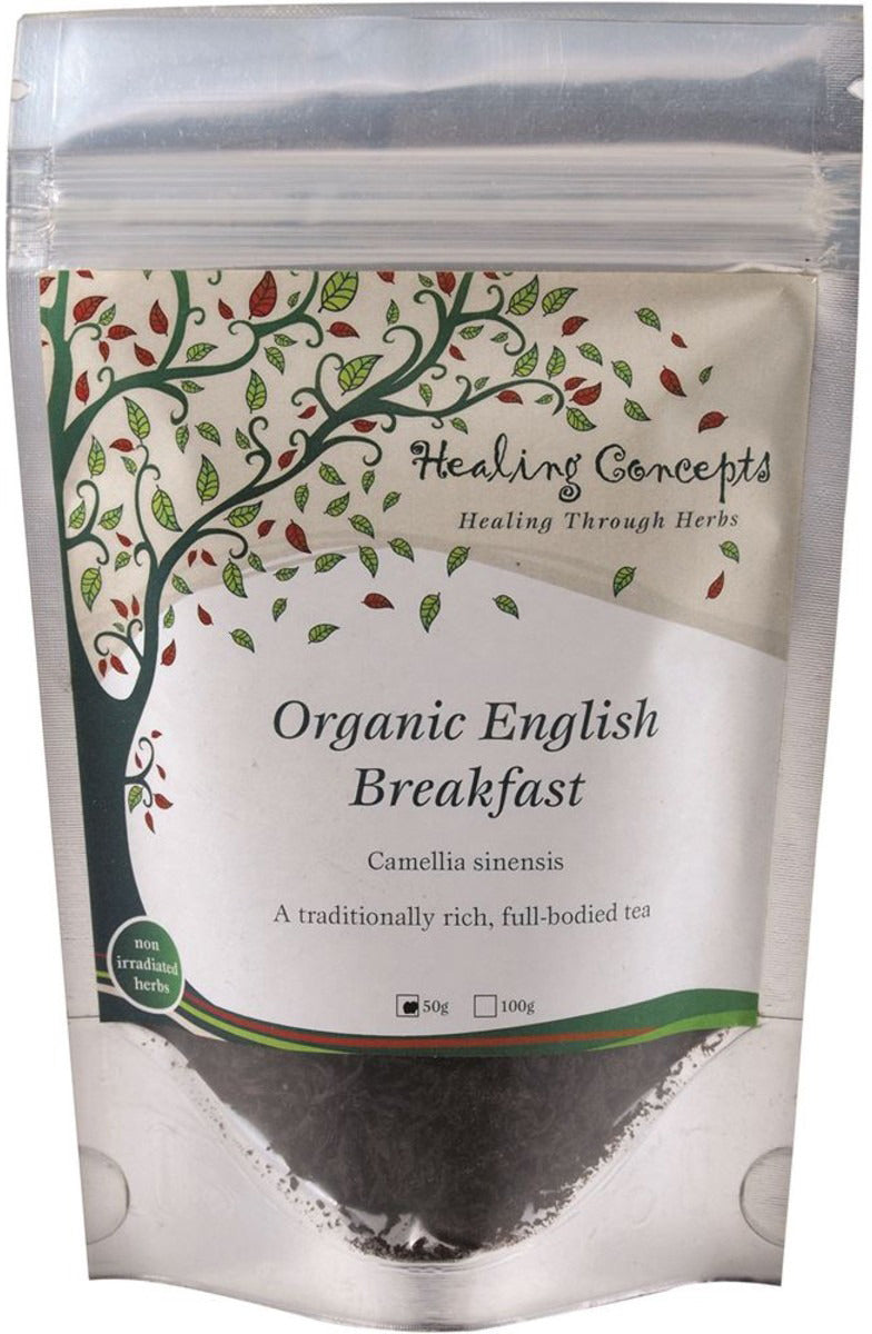 Healing Concepts Organic English Breakfast 50g – Health Co