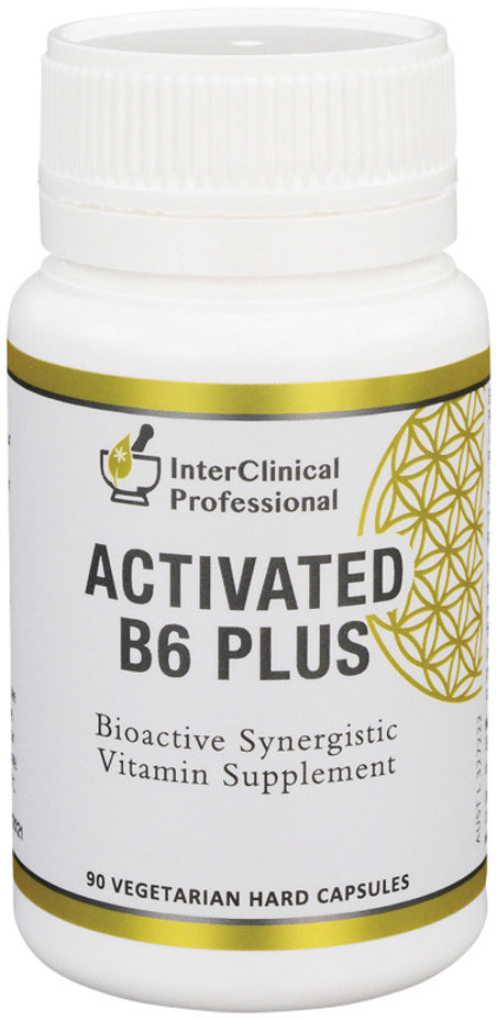 InterClinical Professional Activated B6 Plus 90 Vegetarian Capsules ...