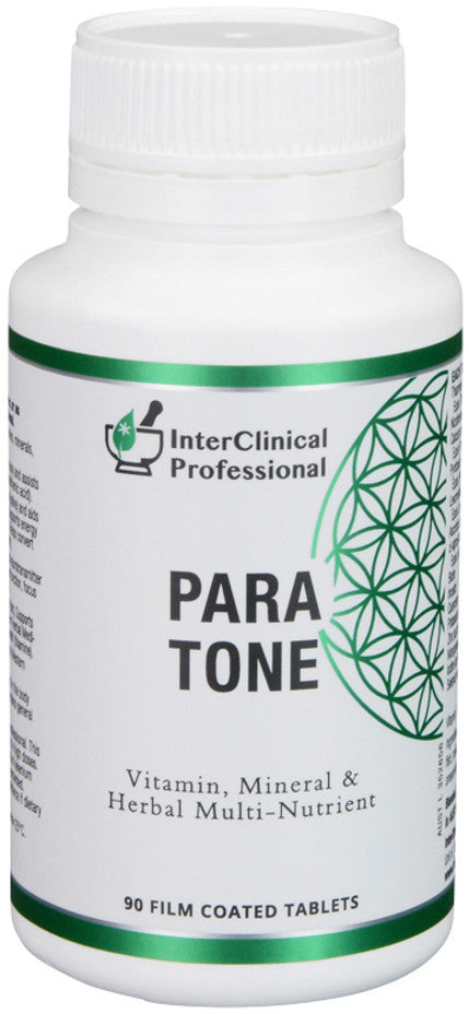 InterClinical Professional Para Tone 90 Tablets – Health Co