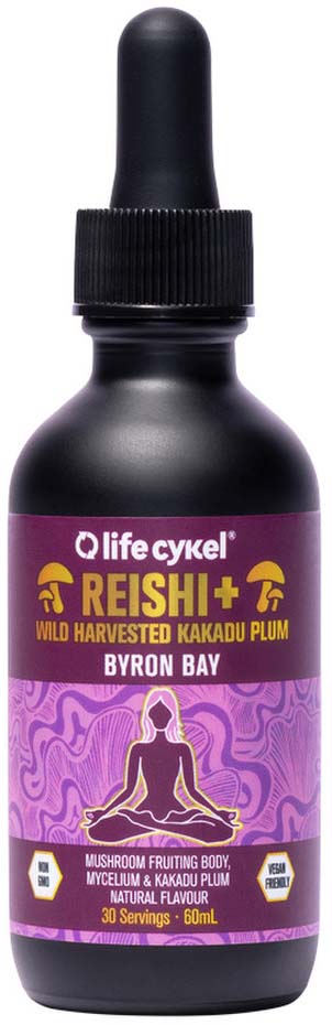 Life Cykel Reishi Plus Kakadu Plum 60ml – Health Co