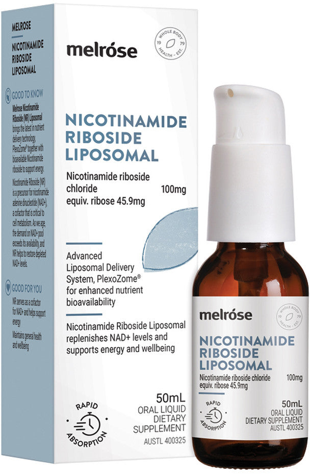 Melrose Liposomal Nicotinamide Riboside Oral Liquid 50ml – Health Co