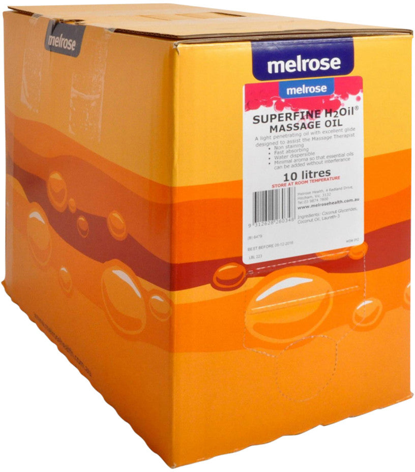 Melrose H2Oil Superfine Massage Oil 10L – Health Co