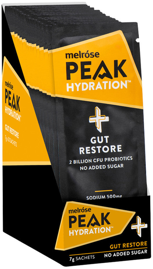Melrose Peak Hydration + Gut Restore Tropical Sachet 7g – Health Co
