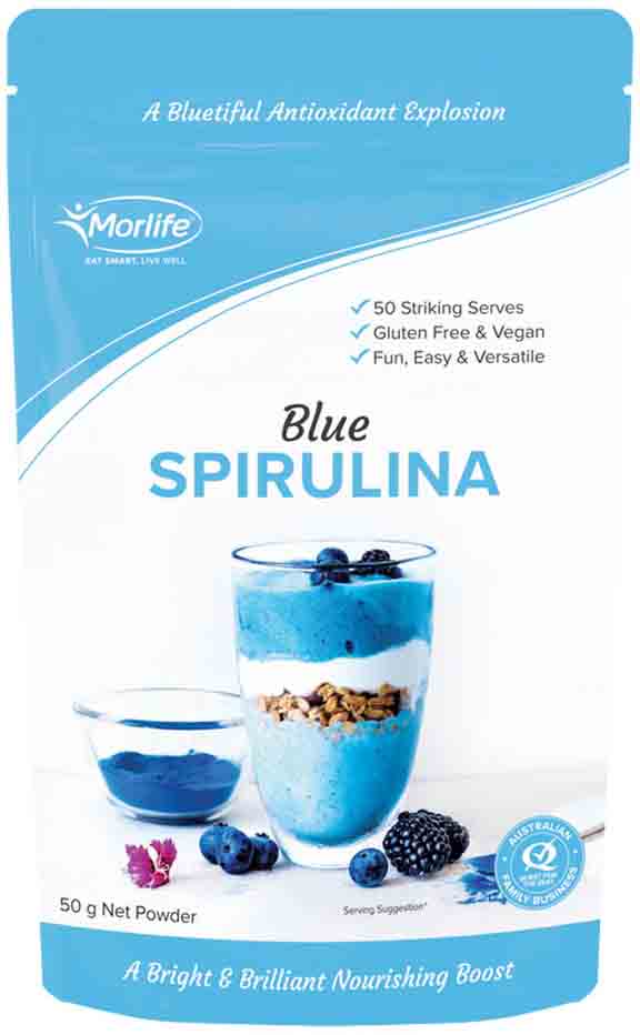 Morlife Blue Spirulina Powder 50g – Health Co