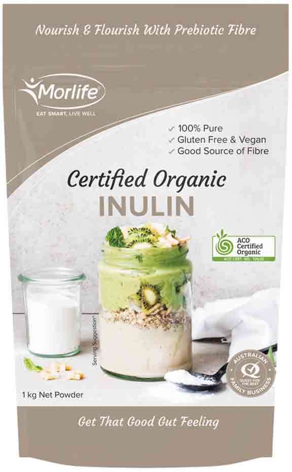 Morlife Organic Inulin Powder 1kg – Health Co