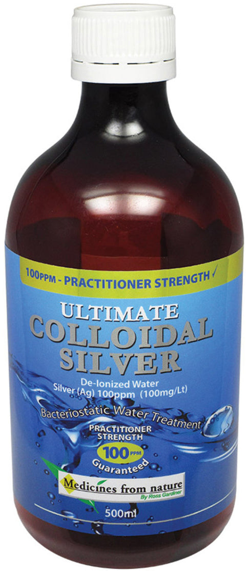 Medicines From Nature Ultimate Colloidal Silver 50ppm Spray 100ml ...