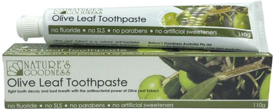 Nature's Goodness Olive Leaf Toothpaste 110g – Health Co