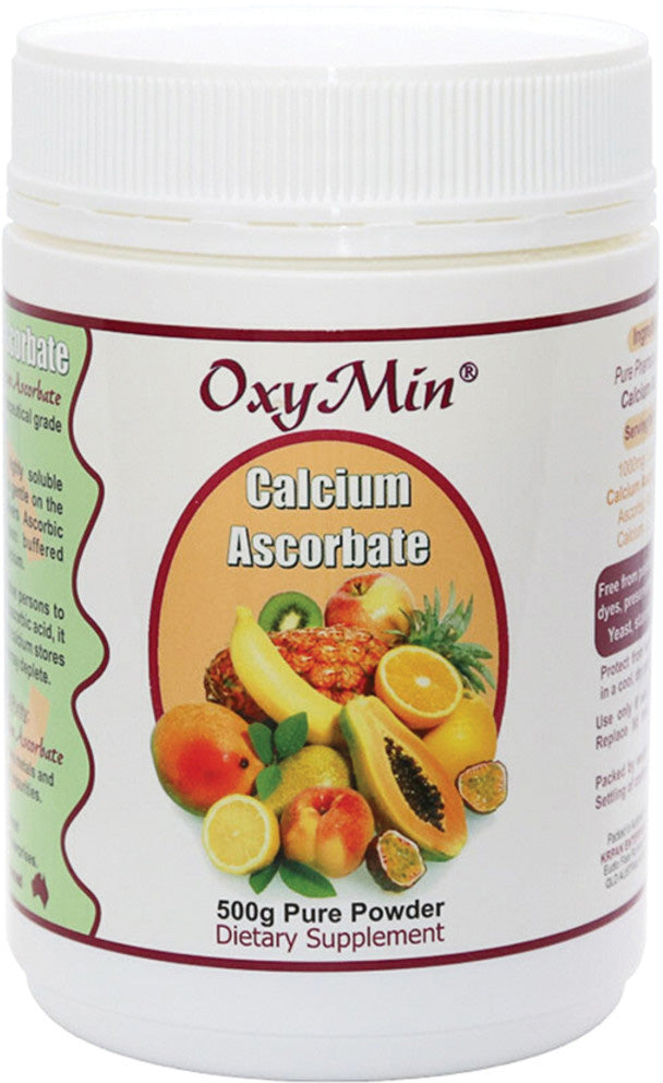 OxyMin Calcium Ascorbate 500g – Health Co
