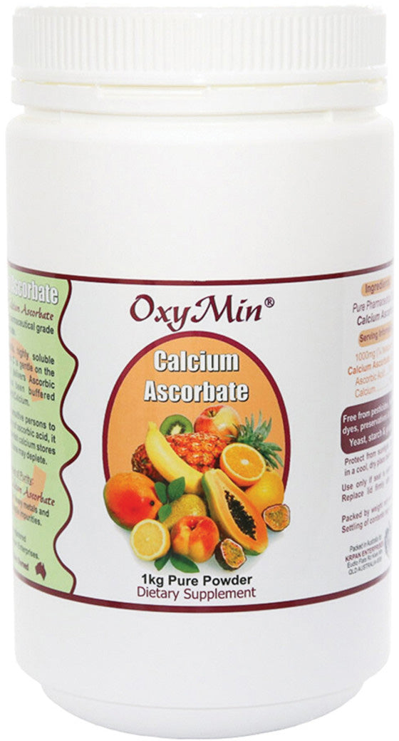 OxyMin Calcium Ascorbate 1kg – Health Co