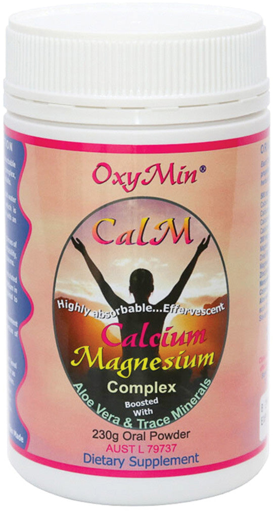 OxyMin CalM (Calcium Magnesium Complex) Powder 230g – Health Co