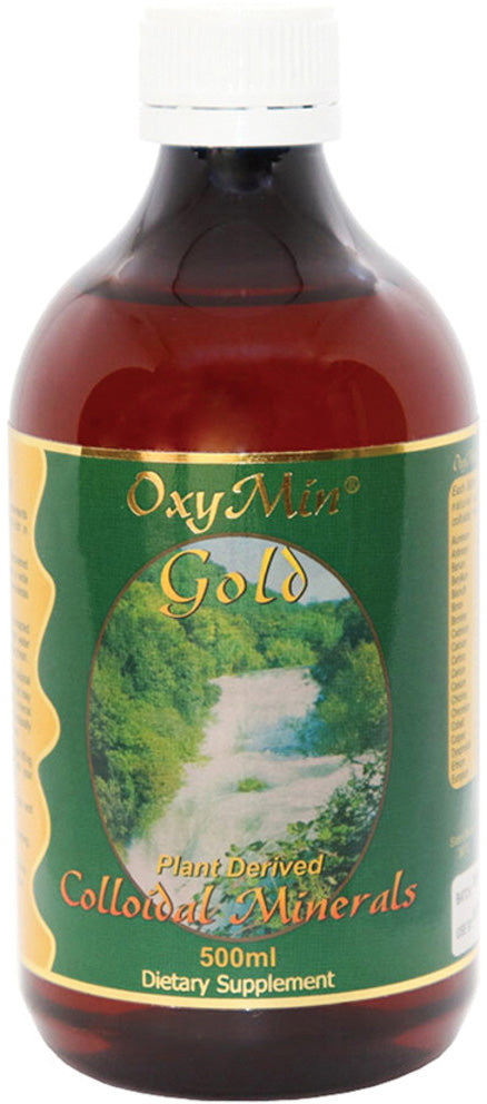 OxyMin Gold (Plant Derived Colloidal Minerals) 500ml – Health Co