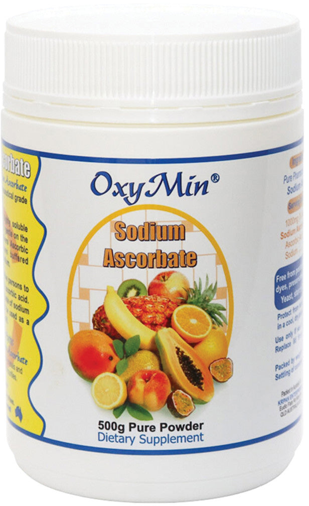 OxyMin Sodium Ascorbate 500g – Health Co