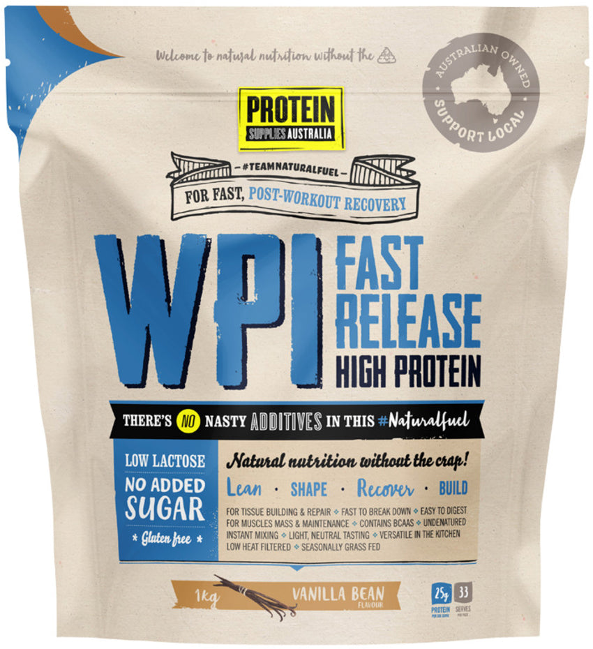 Protein Supplies Australia Protein WPI (Fast Release High Protein) Van ...