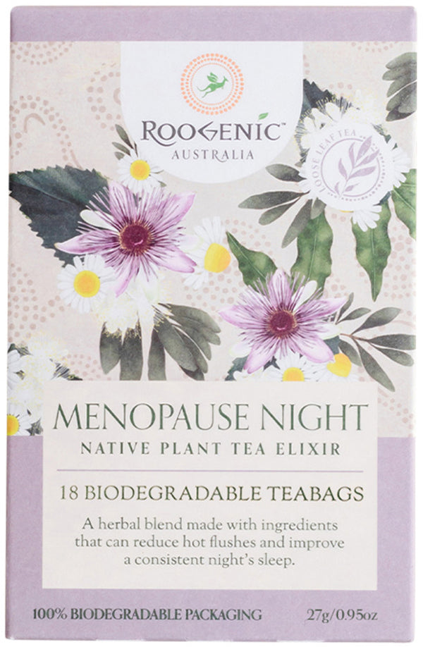 Roogenic Menopause Night x 18 Tea Bags – Health Co