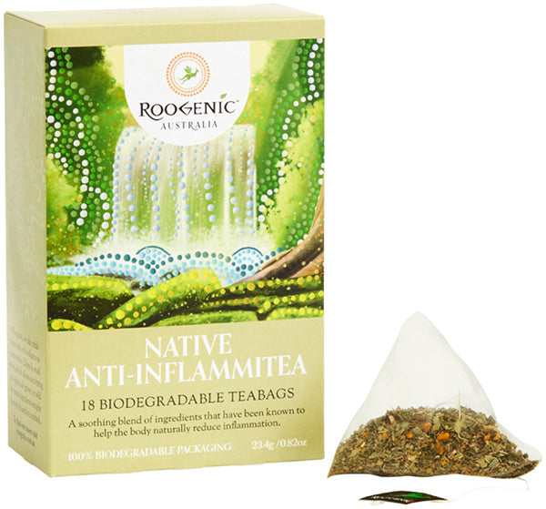 Roogenic Native Anti Inflammitea x 18 Tea Bags – Health Co
