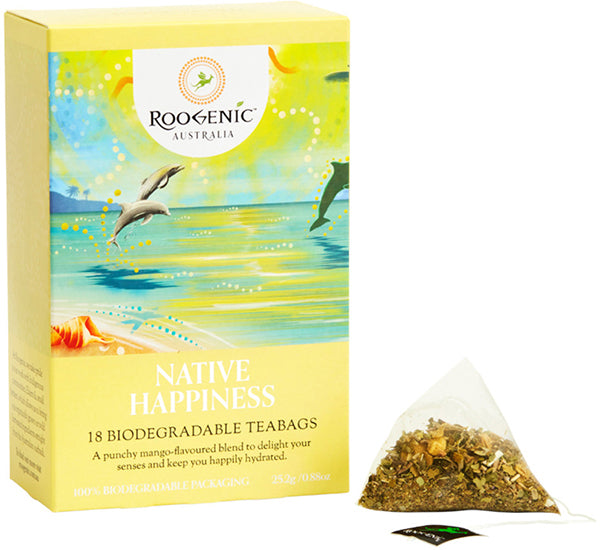 Roogenic Native Happiness x 18 Tea Bags – Health Co