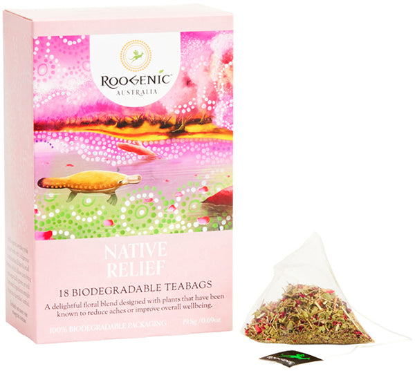 Roogenic Native Relief x 18 Tea Bags – Health Co