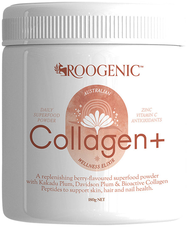 Roogenic Superfood Powder Collagen Plus 180g – Health Co